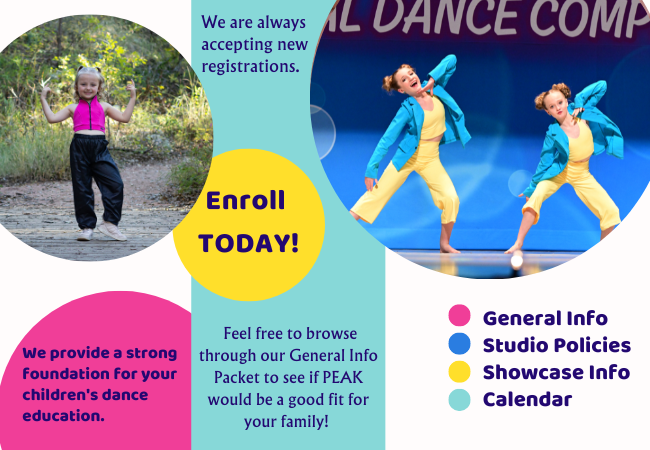 The Peak School of Dance - Information Packet